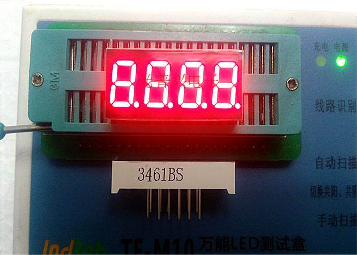 Manufacturer straight for LED digital tube 0 36 inch 4 bits 3461AS co ...