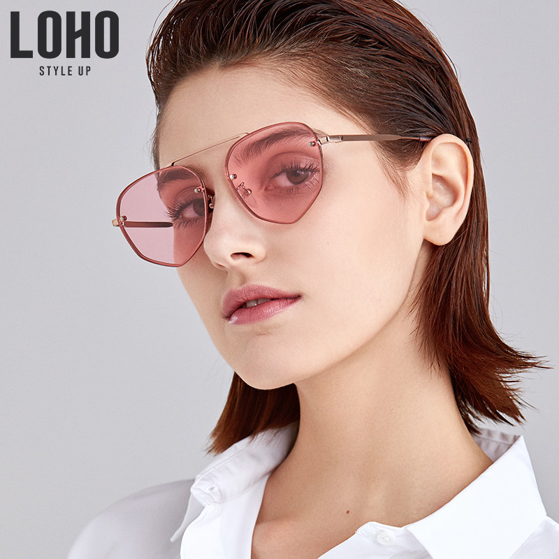 loho时尚经典蛤蟆镜太阳镜 - 惠券直播 - 一起惠返利网_178hui.com