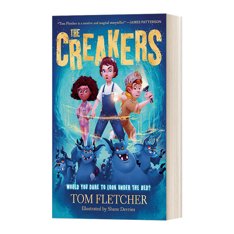 英文原版 The Creakers 吱吱作响 精装 8-12岁儿童友谊冒险小说 Tom Fletcher 英文版 进口英语原版书籍
