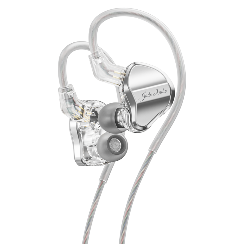 FiiO飞傲JD1入耳式耳机 动圈式HiFi有线耳机 带麦克风设计