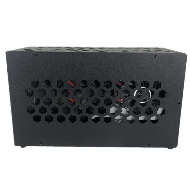 D1FX metal mini ITX computer case SFX power metal gaming small case ...