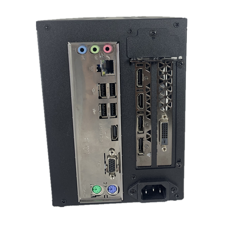 D1FX metal mini ITX computer case SFX power metal gaming small case ...