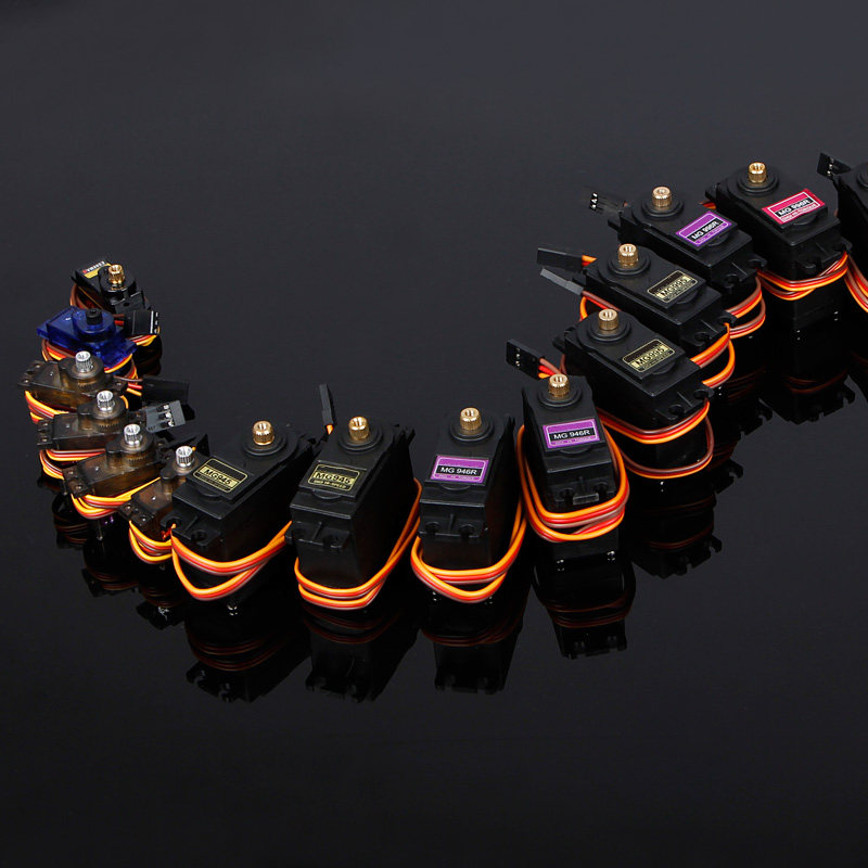 [USD 5.08] 9G rudder SG90 MG995 MG996R rudder module rudder platform ...