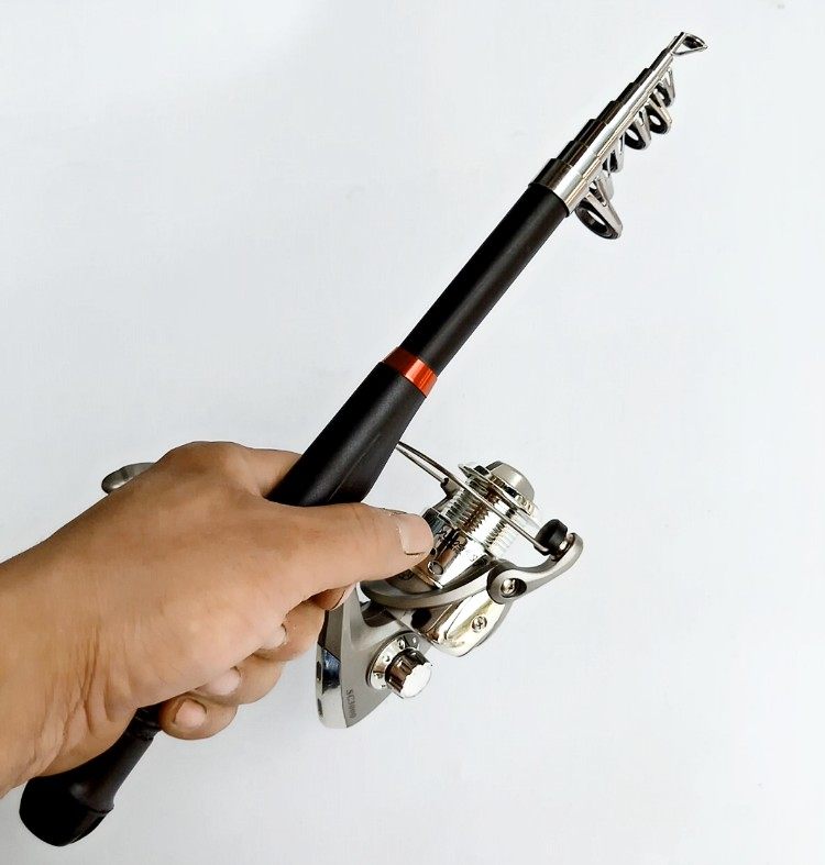 Small Seapole Super Short Section Sea Rod With Mini Sea Rod Kid Fishing ...