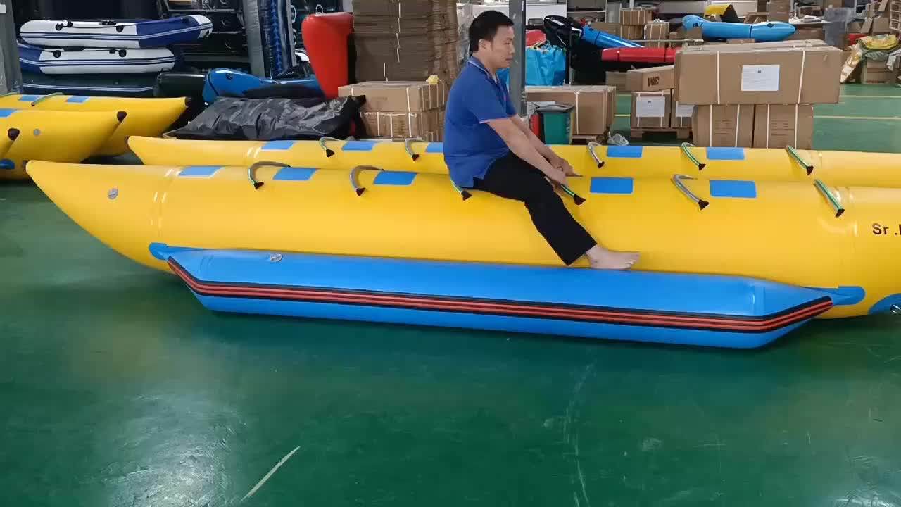 Customized Inflatable Banana Boat Towable Water Ski Tube For Outdoor ...
