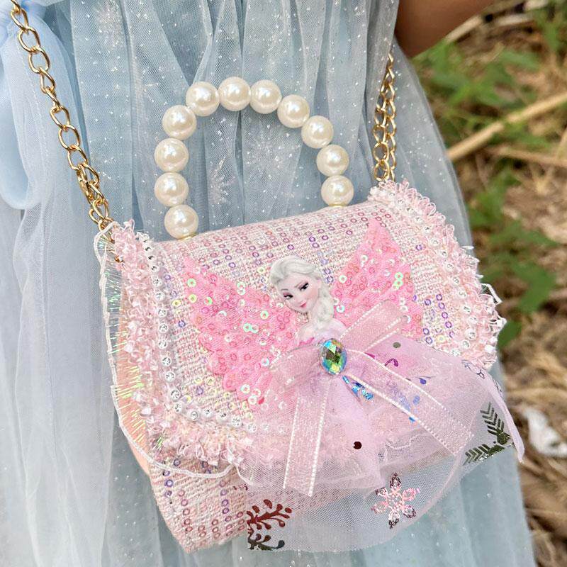 A must-have for summer travel! princess elsa bag: let little girls ...