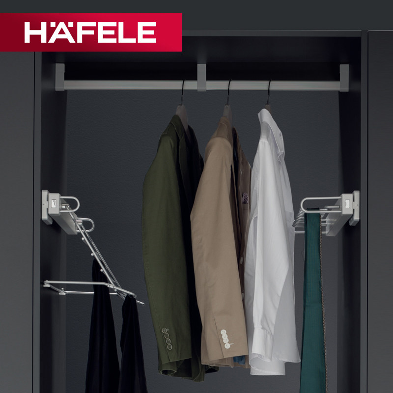 [USD 40.49] German HAFELE wardrobe hanging rod wardrobe cross rod top ...