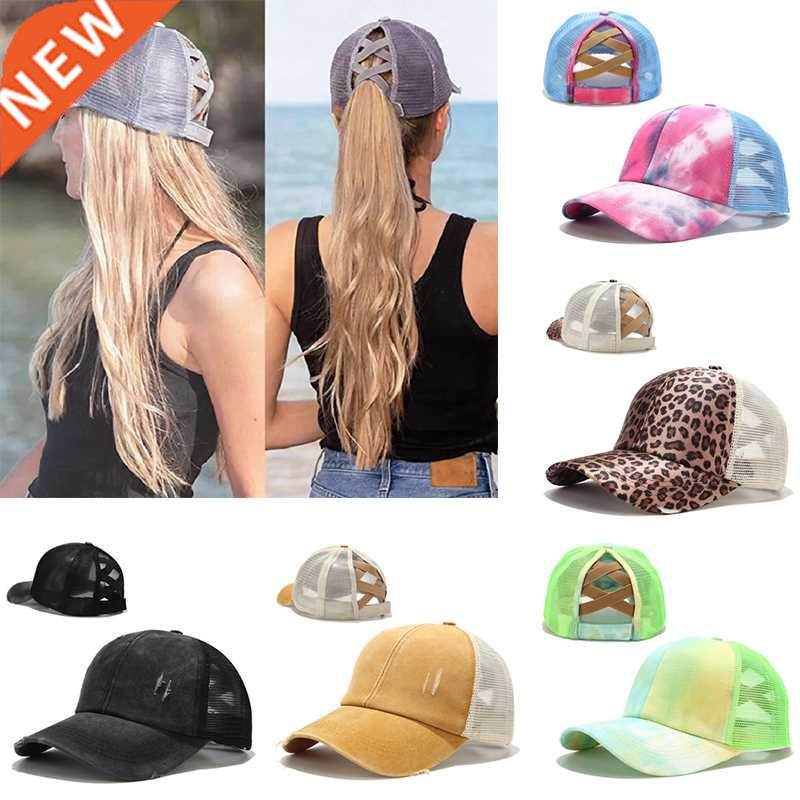 Women tail Baseball Cap Snapback Adjustable tail Gorras Casq