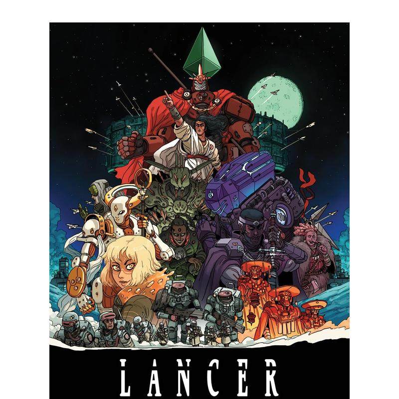 🚀揭秘宇宙机甲战士的秘密武器！Lancer TTRPG 核心手册震撼上市！🌟-娱乐时尚类原版书-淘宝好物网