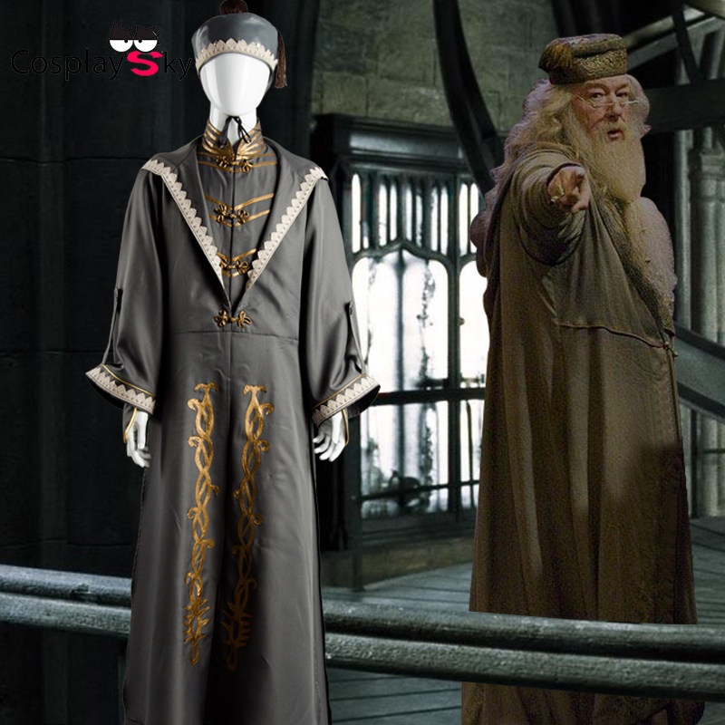 [USD 18.60] In stock Harry Potter cos Albus Dumbledore COSPLAY full ...