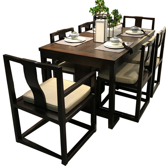 [USD 409.06] New Chinese table and chair combination water tenderloin ...