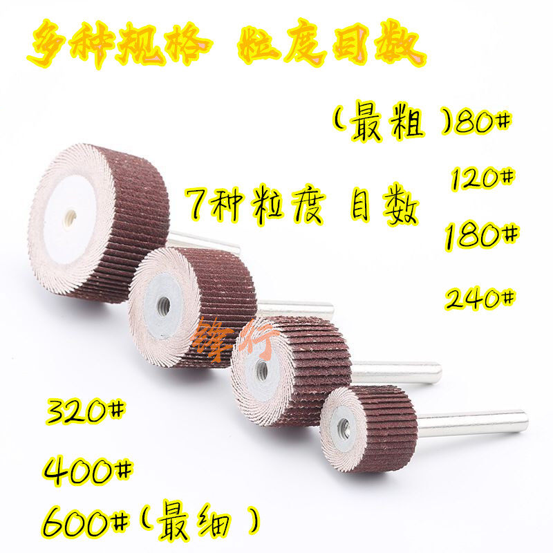 The shutter shutter blade polishing wheel of the detachment wheel of ...