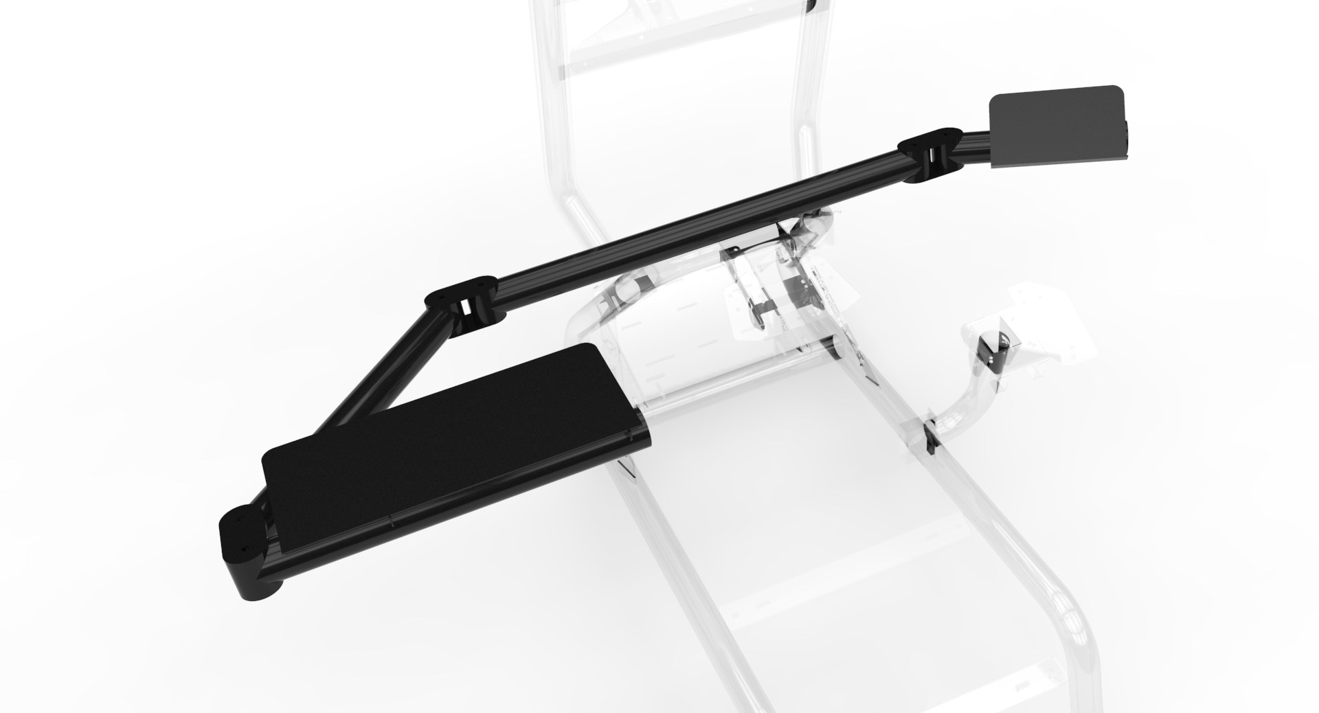 [USD 50.78] AZRACING simulation racing steering wheel bracket seat SV ...