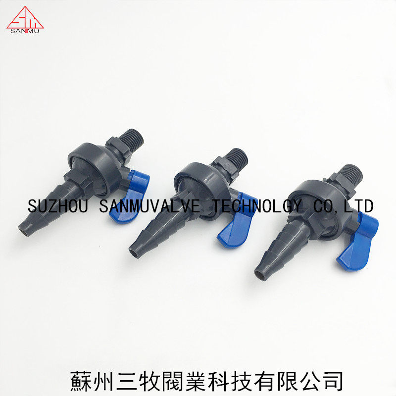 [USD 4.05] UPVC sampling valve Cork valve PVC laboratory ball valve ABS ...