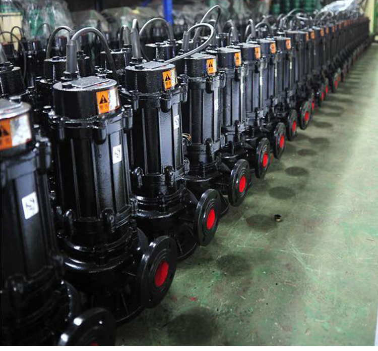 WQ潜污泵50WQ15-30-3节能潜水排污泵绞刀切割式建筑工地排污泵-阿里巴巴