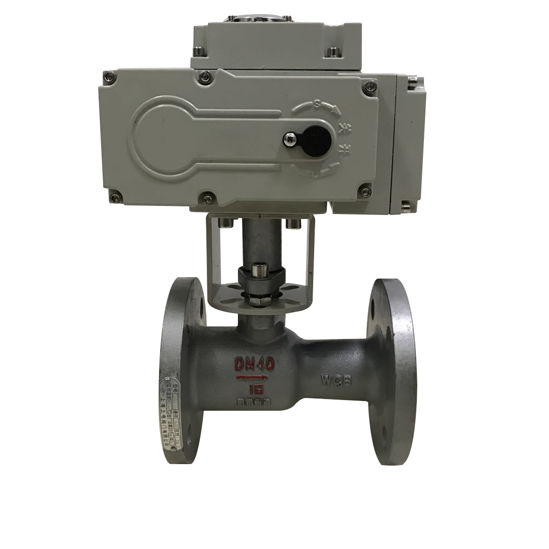 [USD 28.97] Electric high temperature ball valve Q941M-16C cast steel one-piece steam heat ...