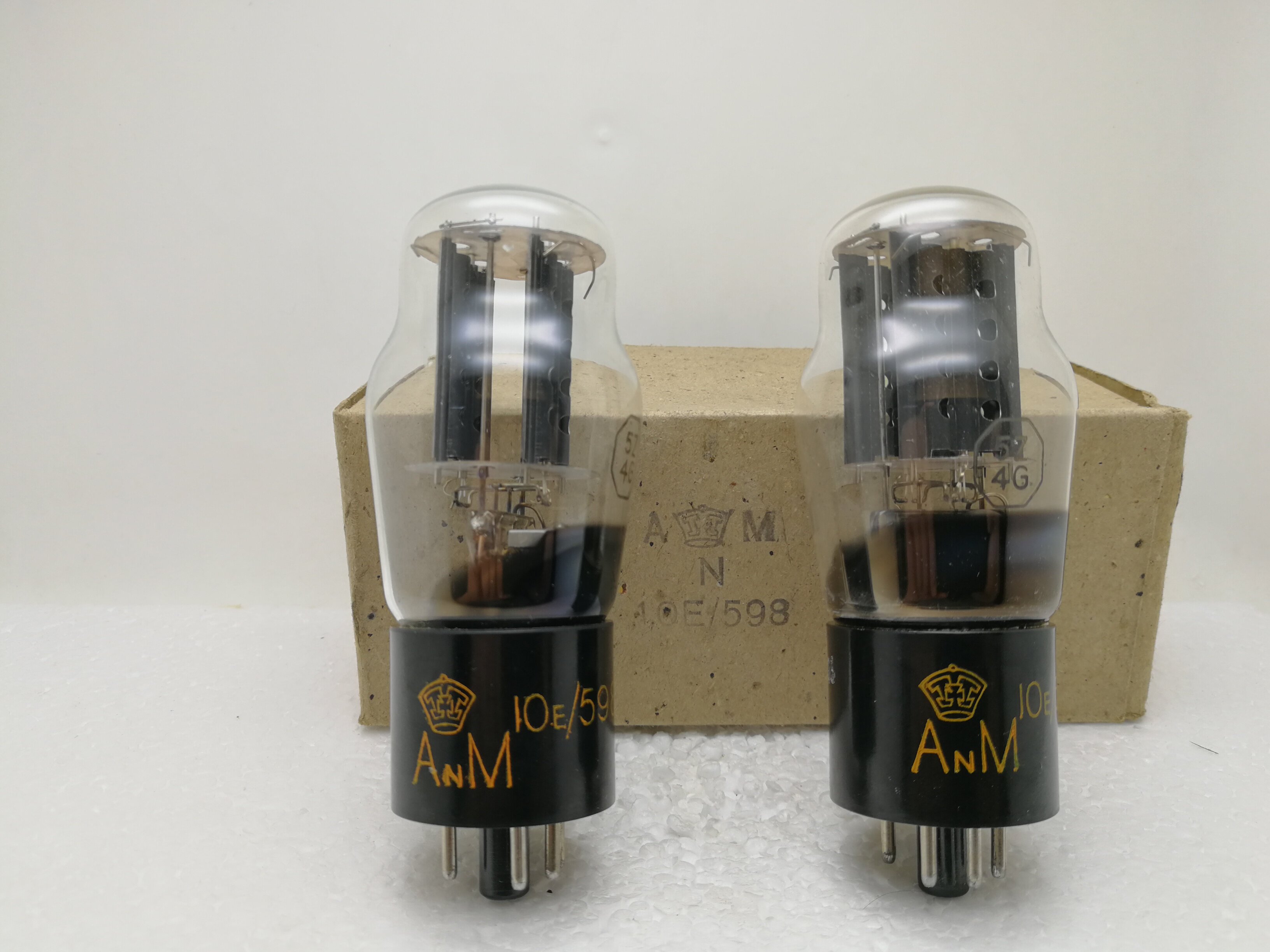 Crown's selection of new GEC UK 5Z4G 5Z4P 5u4g 5z3p 274b GZ34 tubes