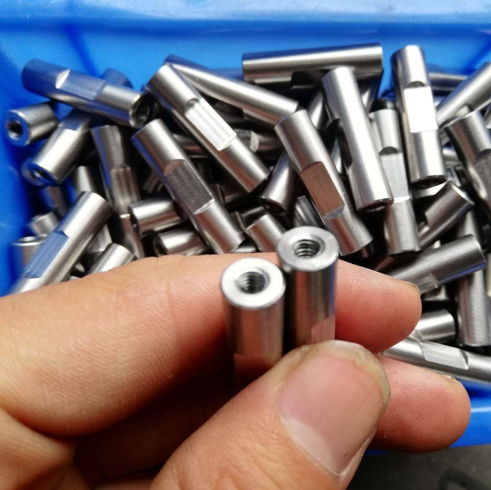 304 stainless steel double-headed internal thread pin internal tooth ...