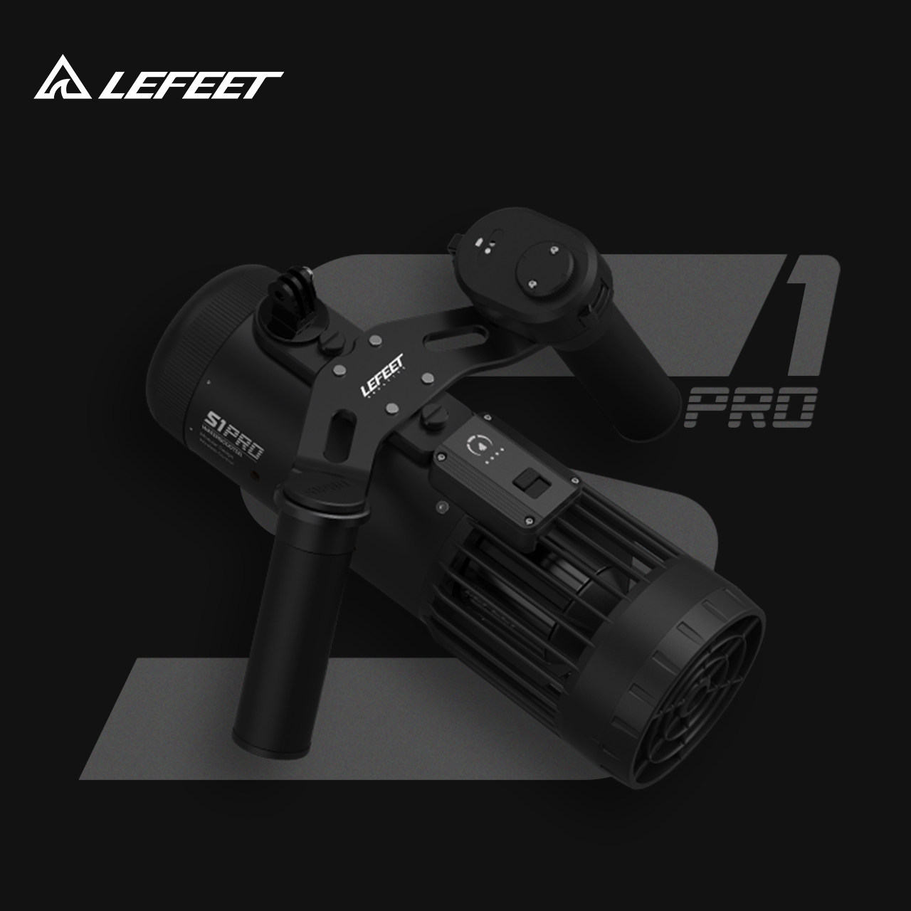 Lefeet S1 Waterscooter 潛水水下推進器衝浪助推器 浮潛工具雙手