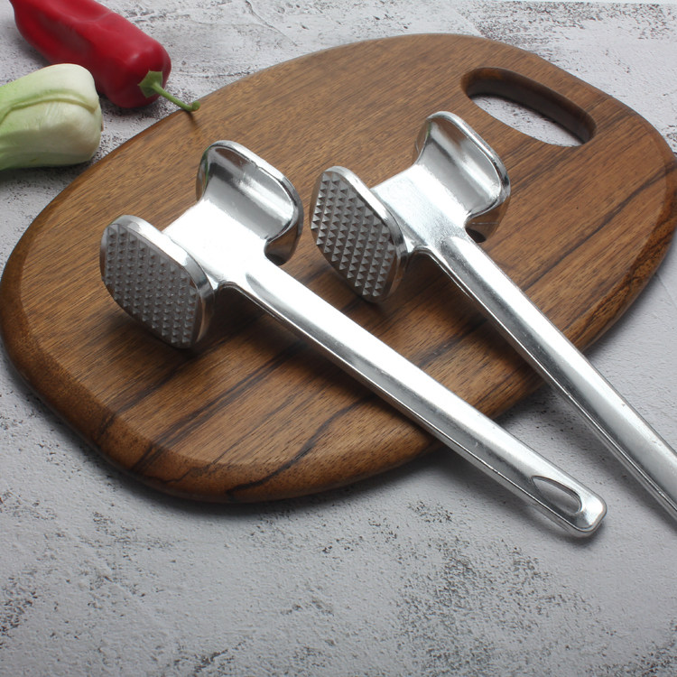 Buy Home double-sided beat meat hammer aluminum alloy steak hammer Pine ...