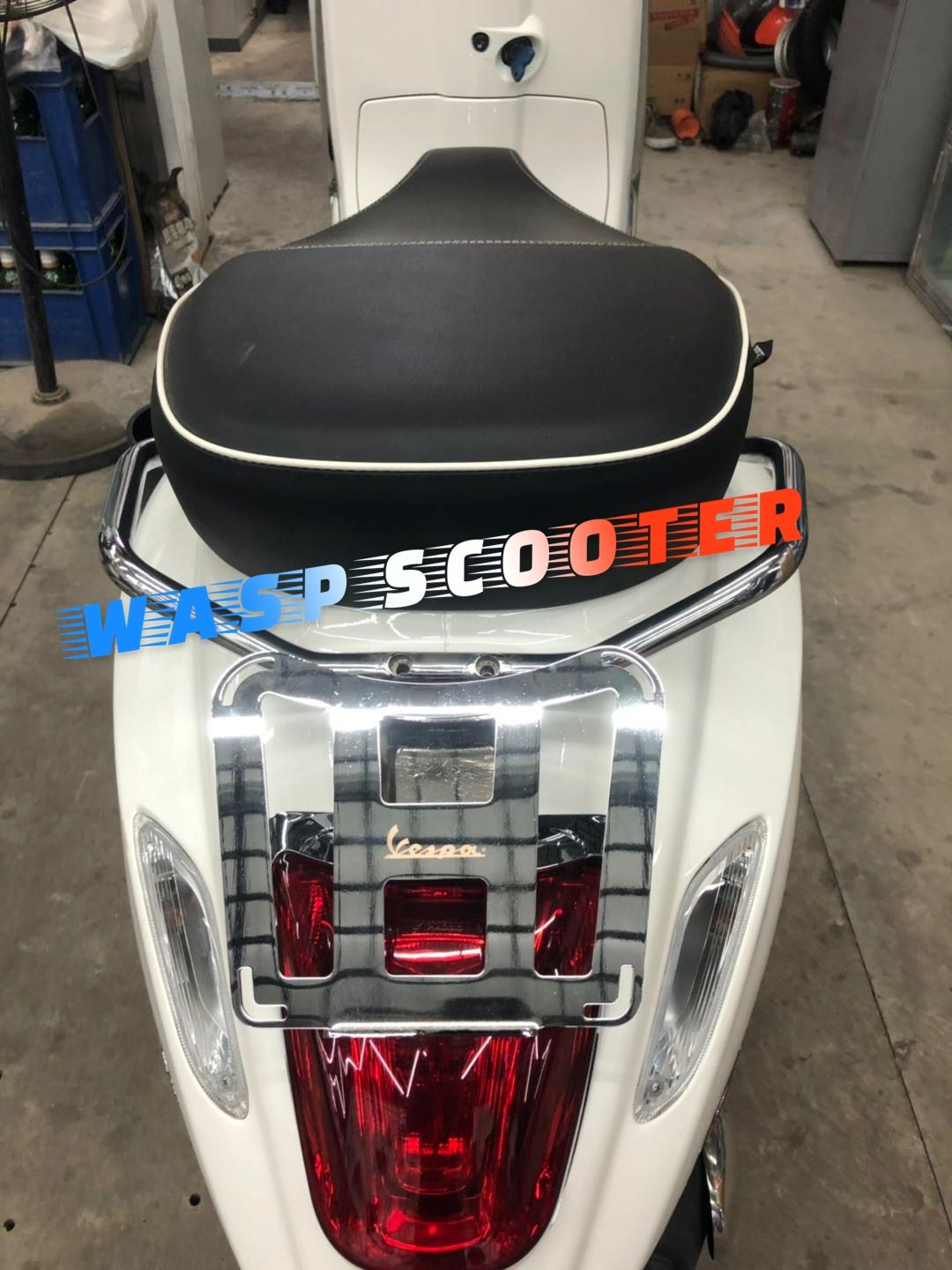 [USD 86.43] vespa Spring Sprint GTS GTV Universal Rail Rack Rack Rack ...