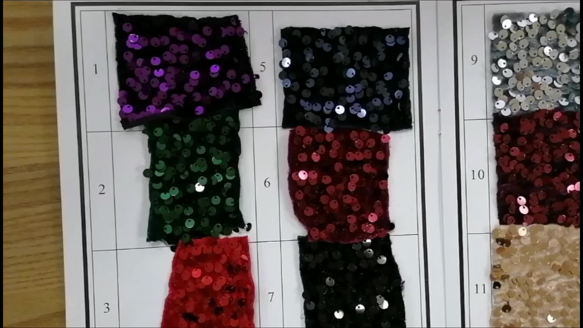 4 Way Stretchable Stretch Sequin Fabric Tela De Lentejuelas De ...