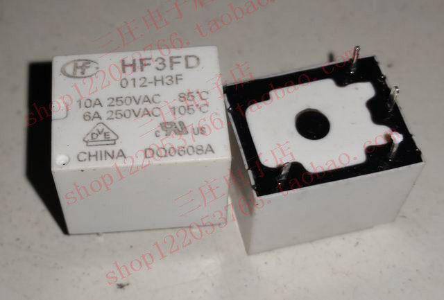 4-pin relay HF3FD 009-H3F(576) 012-HST 012-H3F T73-1A-9V 12V