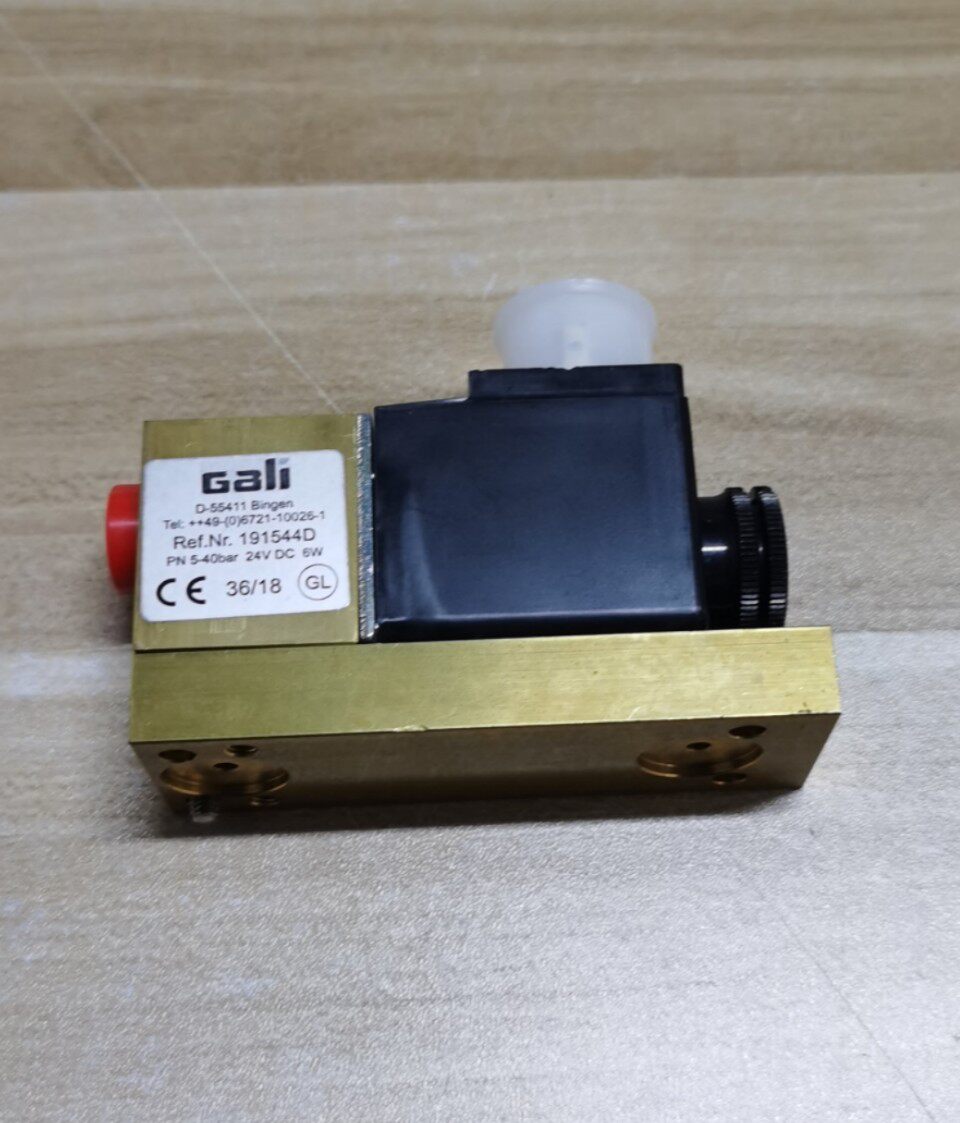 Gali电磁阀 D-55411 Bingen 191544D PN5-40bar 24VDC 6W议价