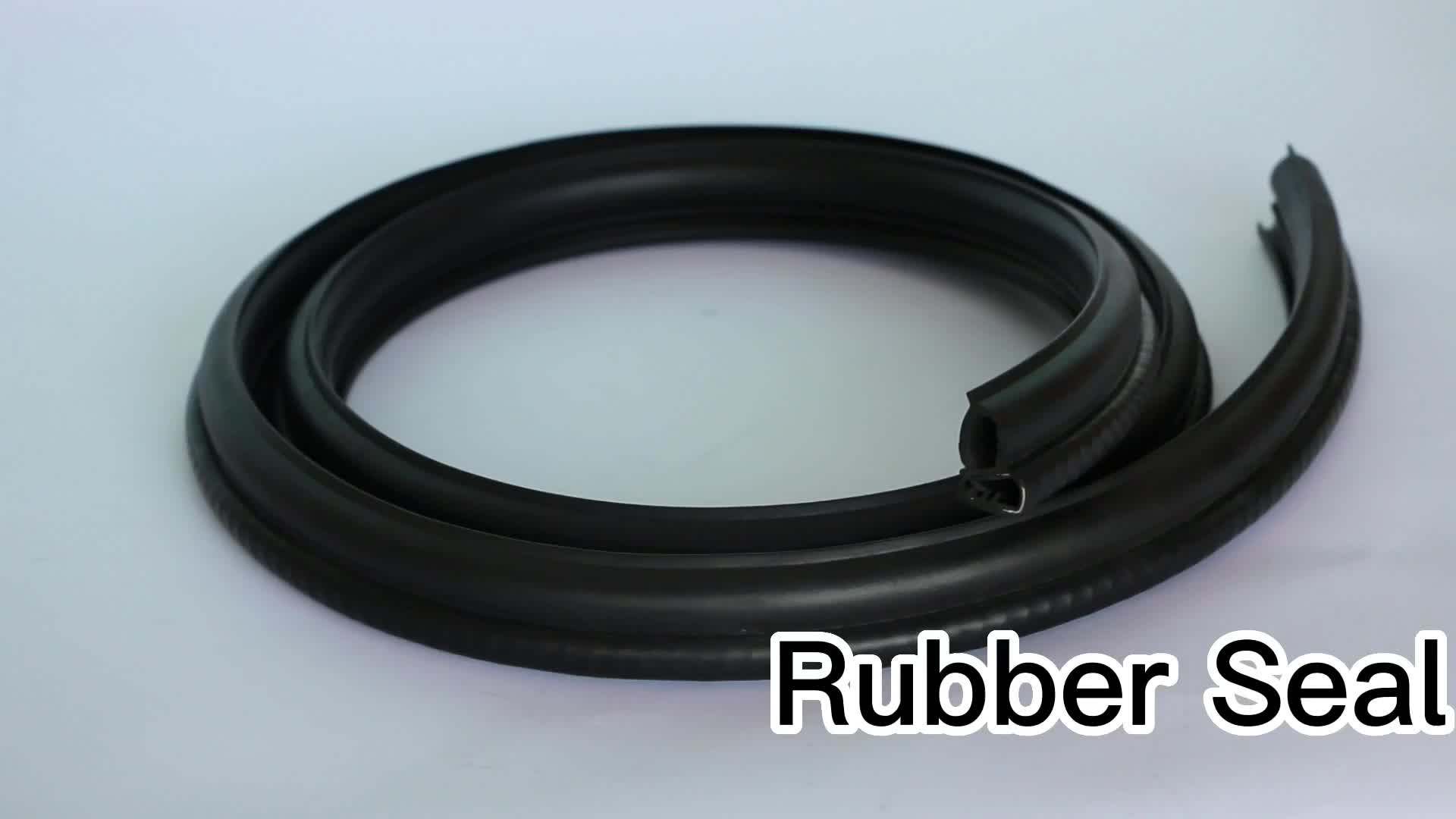 U-shaped Rubber Sealing Strip Skeleton Edge Protection Strip Car Door ...