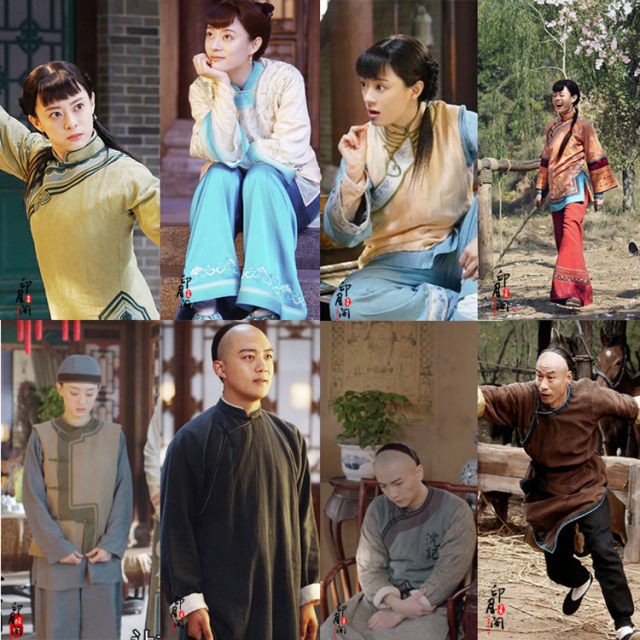 That year, the flowers bloomed in the same ancient costume, the Qing ...