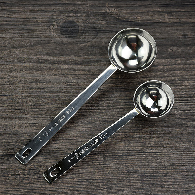 Stainless steel spoon 10G 20g fruit powder spoon sugar spoon milk ...