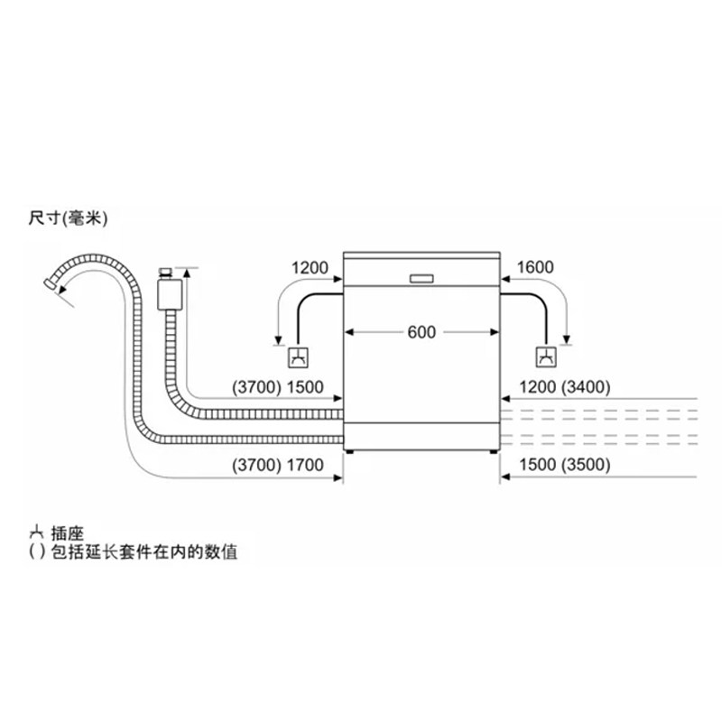 SIEMENS SN67ZX00CC洗碗机：15套容量德国进口，解放双手的厨房神器！-洗碗机-淘宝好物网