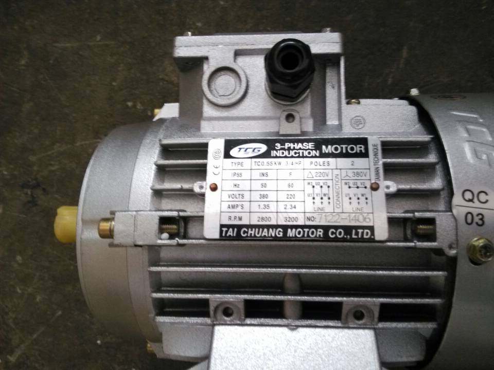 TCG motor TC0 55KW 3 4HP TC0 37KW 1 2HP
