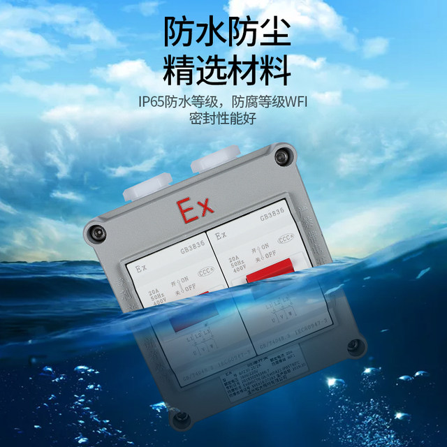 New explosion-proof switch 20A surface-mounted wall switch 220v one ...