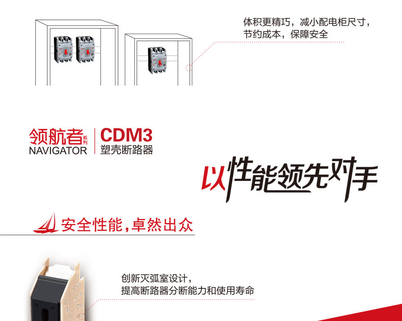 Купить Автоматический выключатель Delixi cdm3-250s/3300 формованных ...