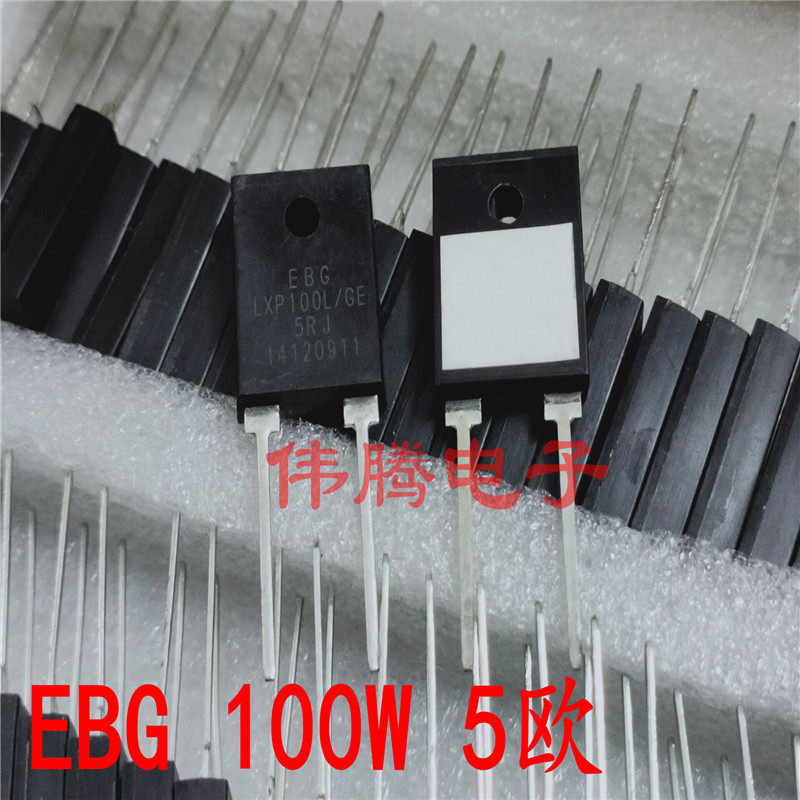 全新原裝EBG無感電阻 EBG LXP100L/GE-5RJ 100瓦 5歐 高精密電阻