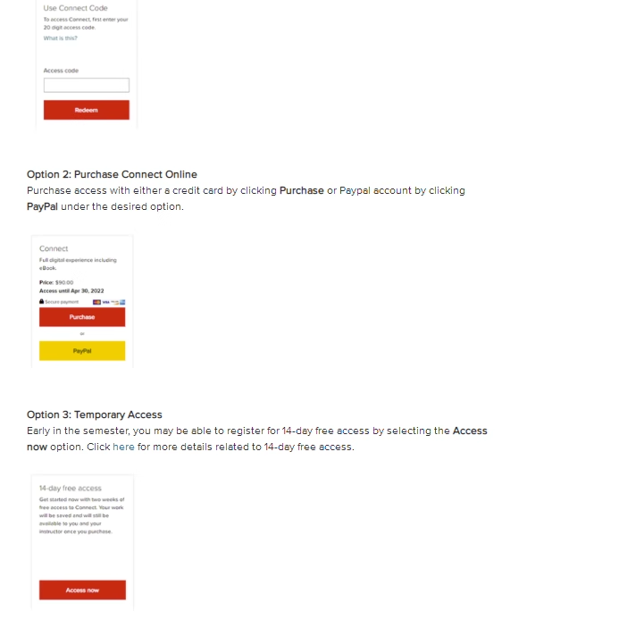 Mcgraw-Hill Connect MHHE 官方20位激活码--密码纸 access code