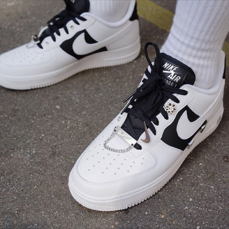 Nike Air Force 1'07 PRM 白黑配色，经典低帮板鞋的魅力在哪？👟-板鞋-淘宝好物网