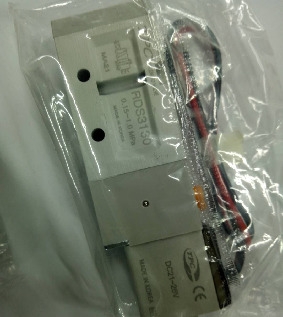 韩国TPC全新原装电磁阀DS3130-5DZ-02新型号RDS3130-5DZ-02