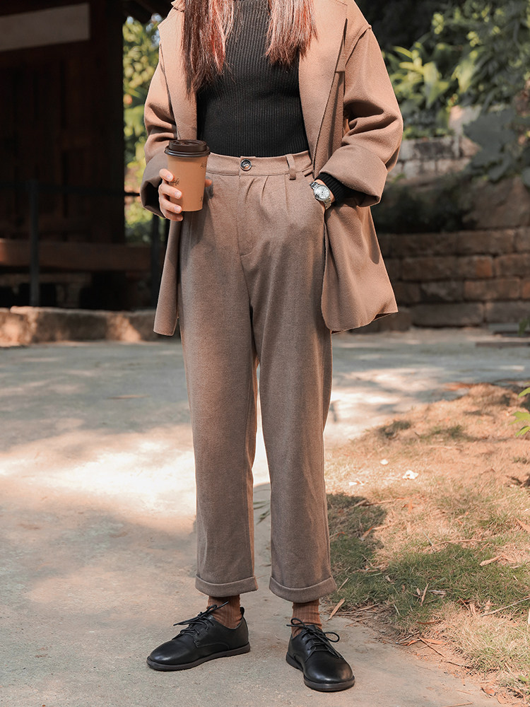 TOMBOR Original Vintage Simple Casual Soft-soled 2020 Winter Fleece ...