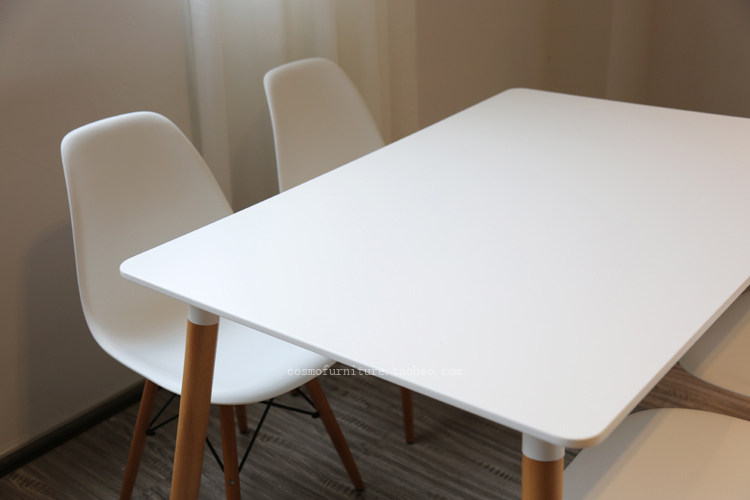 Купить Стол обеденный Минималистский белый скандинавский датский ...