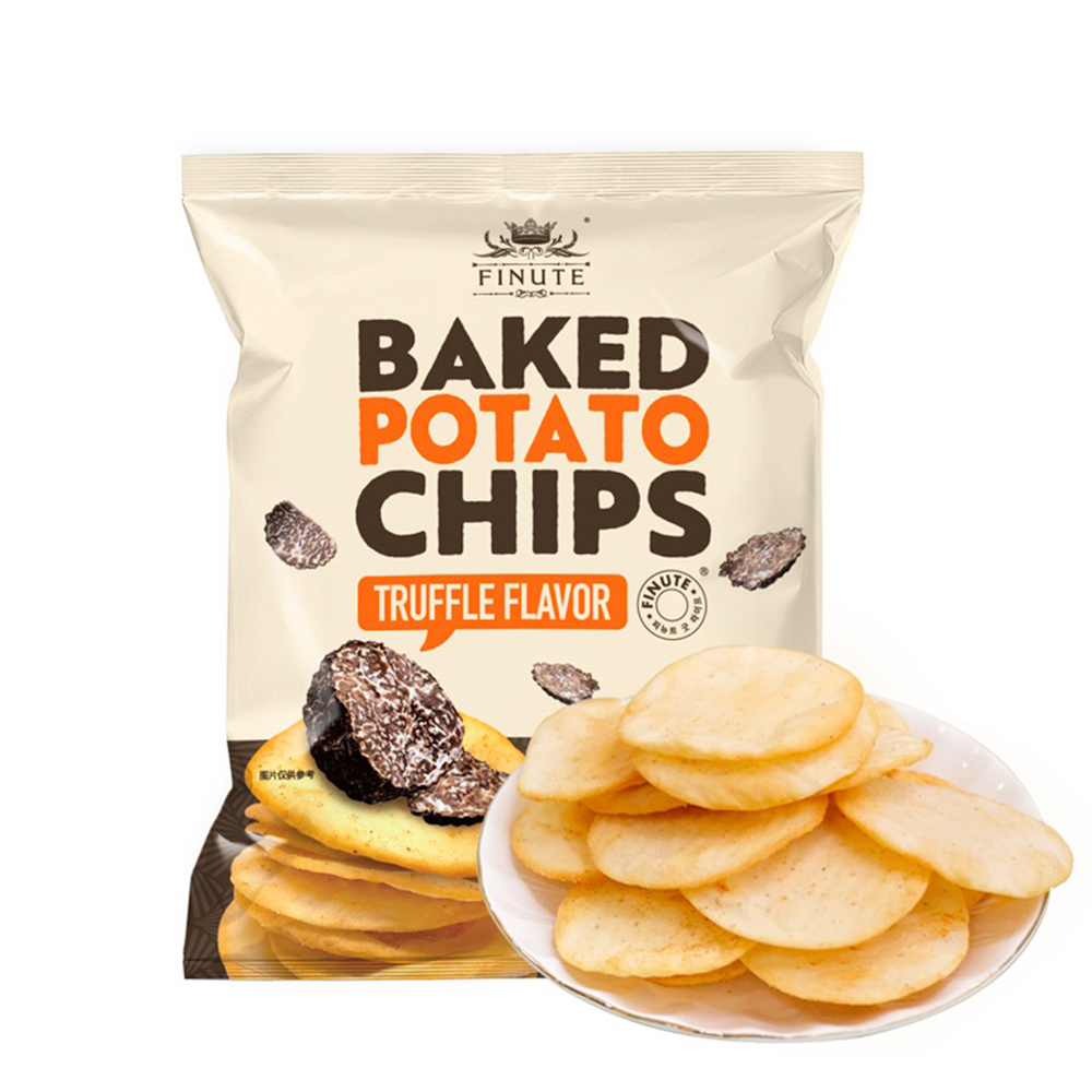 FINUTE 黑鬆露味烤薯片 108g 韓國進口