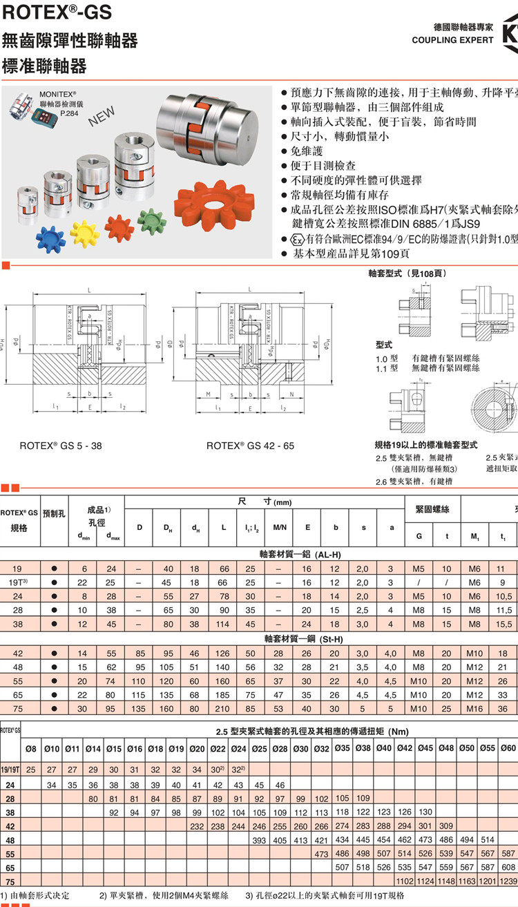 KTR德国ROTEX19/24/28/38 42弹性体48/55/65/75/90/125梅花缓冲垫-阿里巴巴