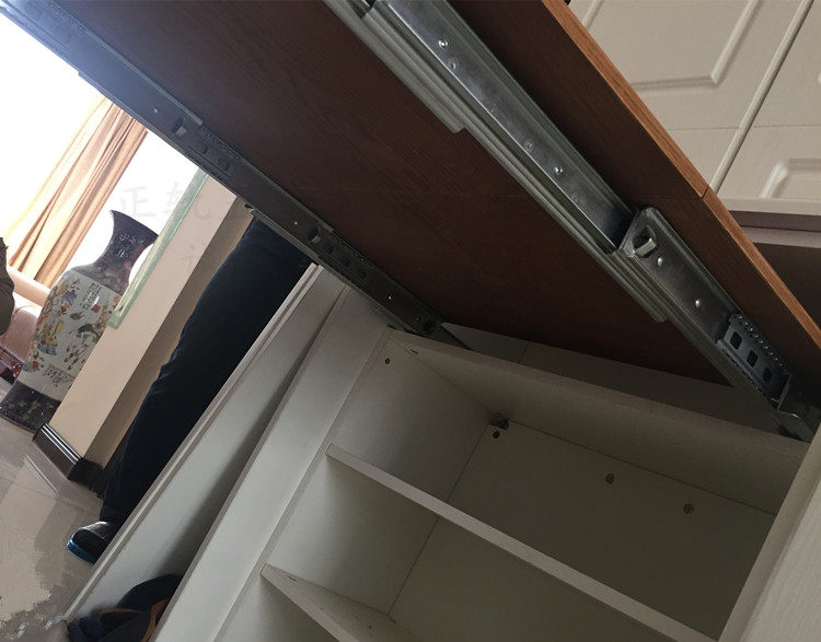 Retract 450-pull out 1650 overall cabinet invisible dining table slide ...