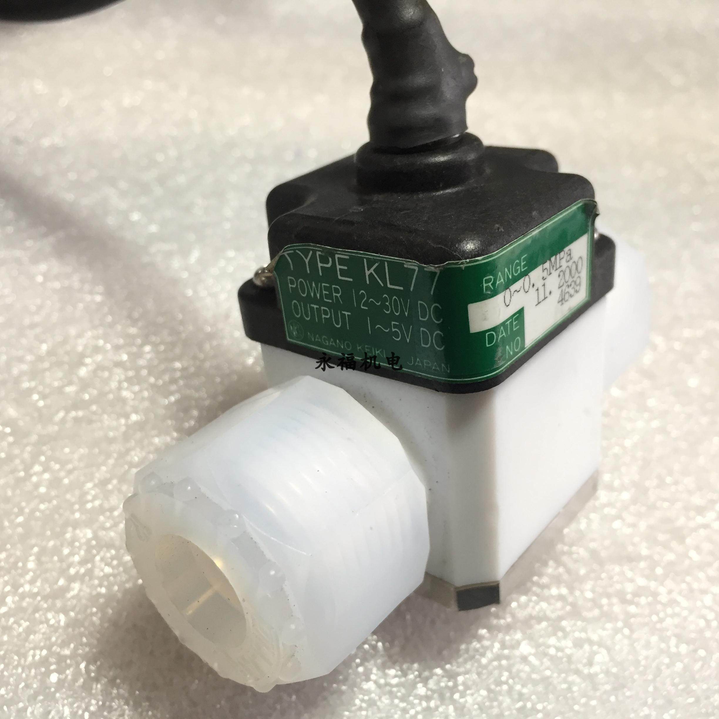 KL77 Japan NKS NASNO KEIKI Nagano gauge pressure sensor original second ...