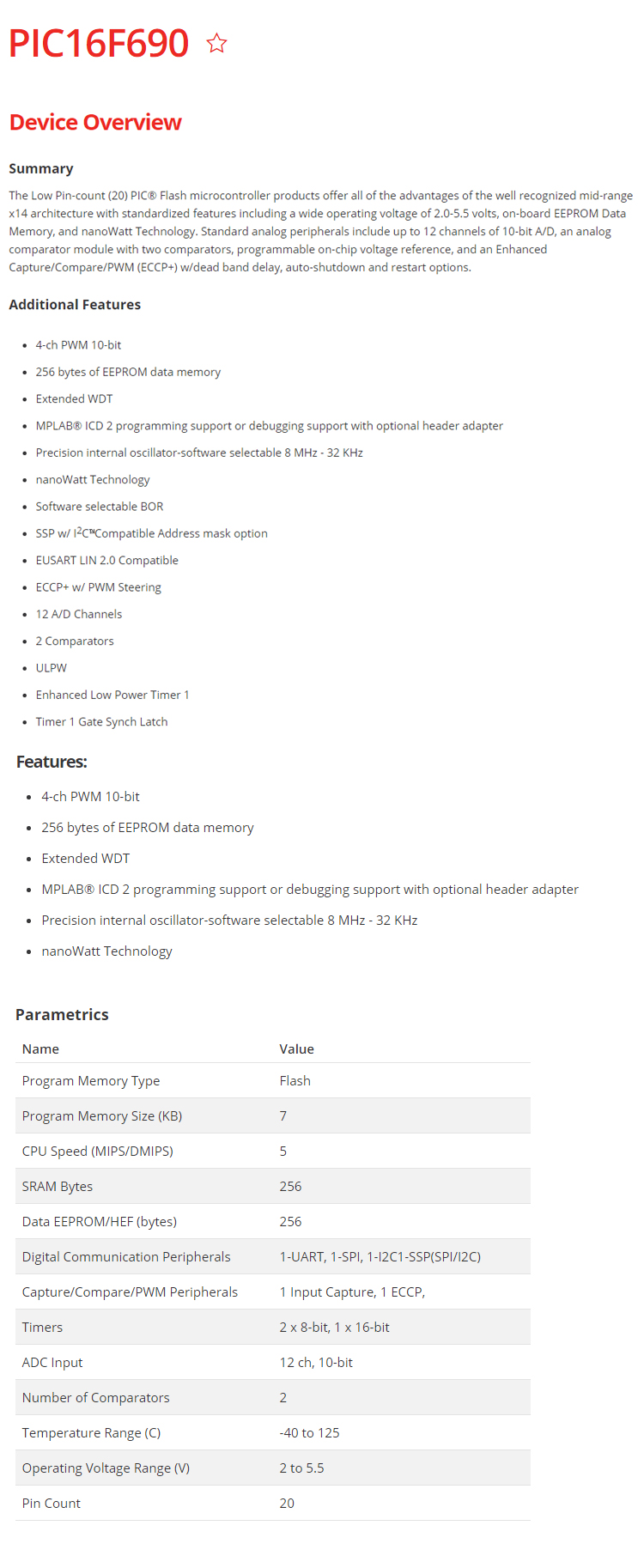 原装正品 贴片 PIC16F690-I/SS SSOP-20 微控制器/8位 芯片-阿里巴巴