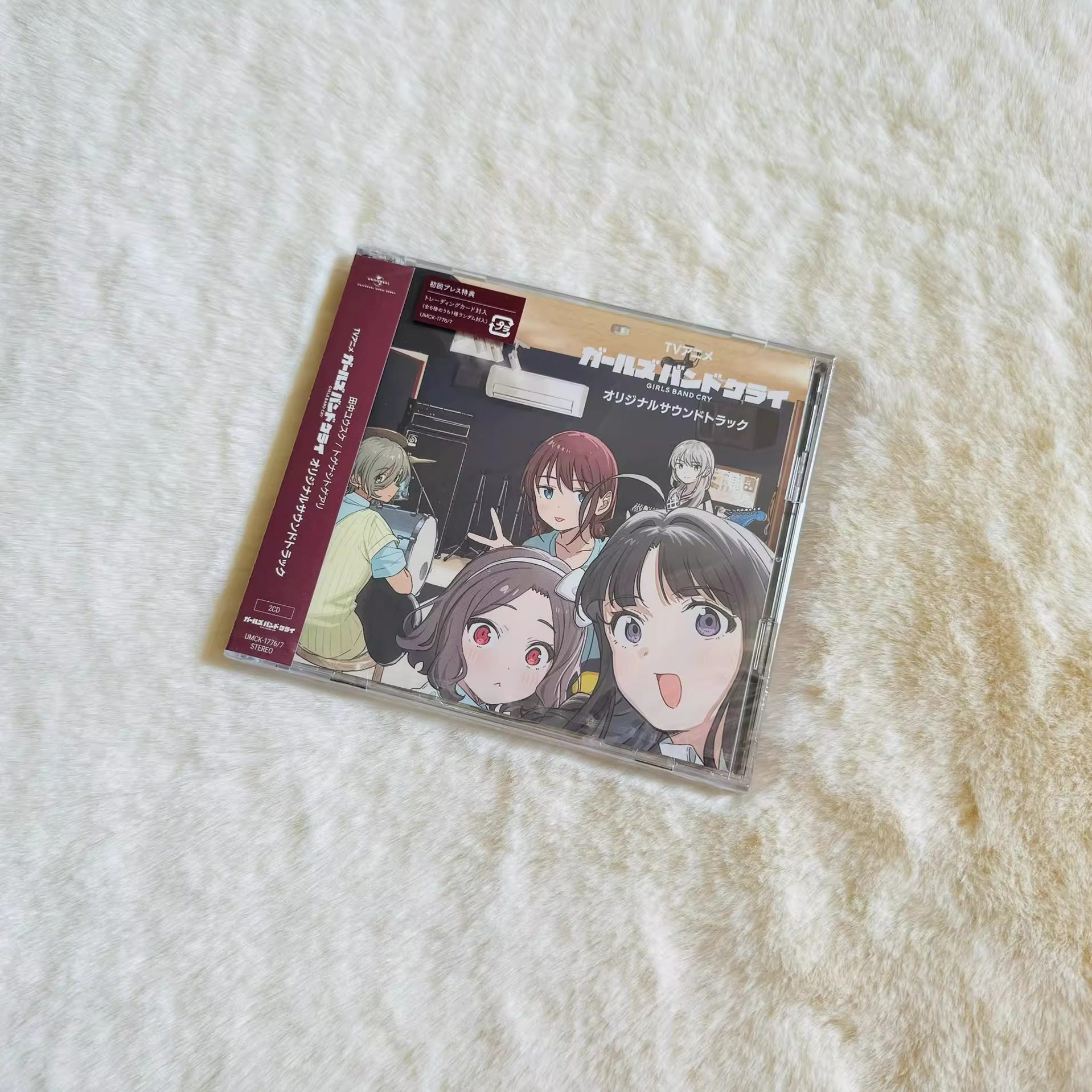 girls band cry专辑cd/GBC原声OST音乐/少女哭泣乐队/安和昴/mmk