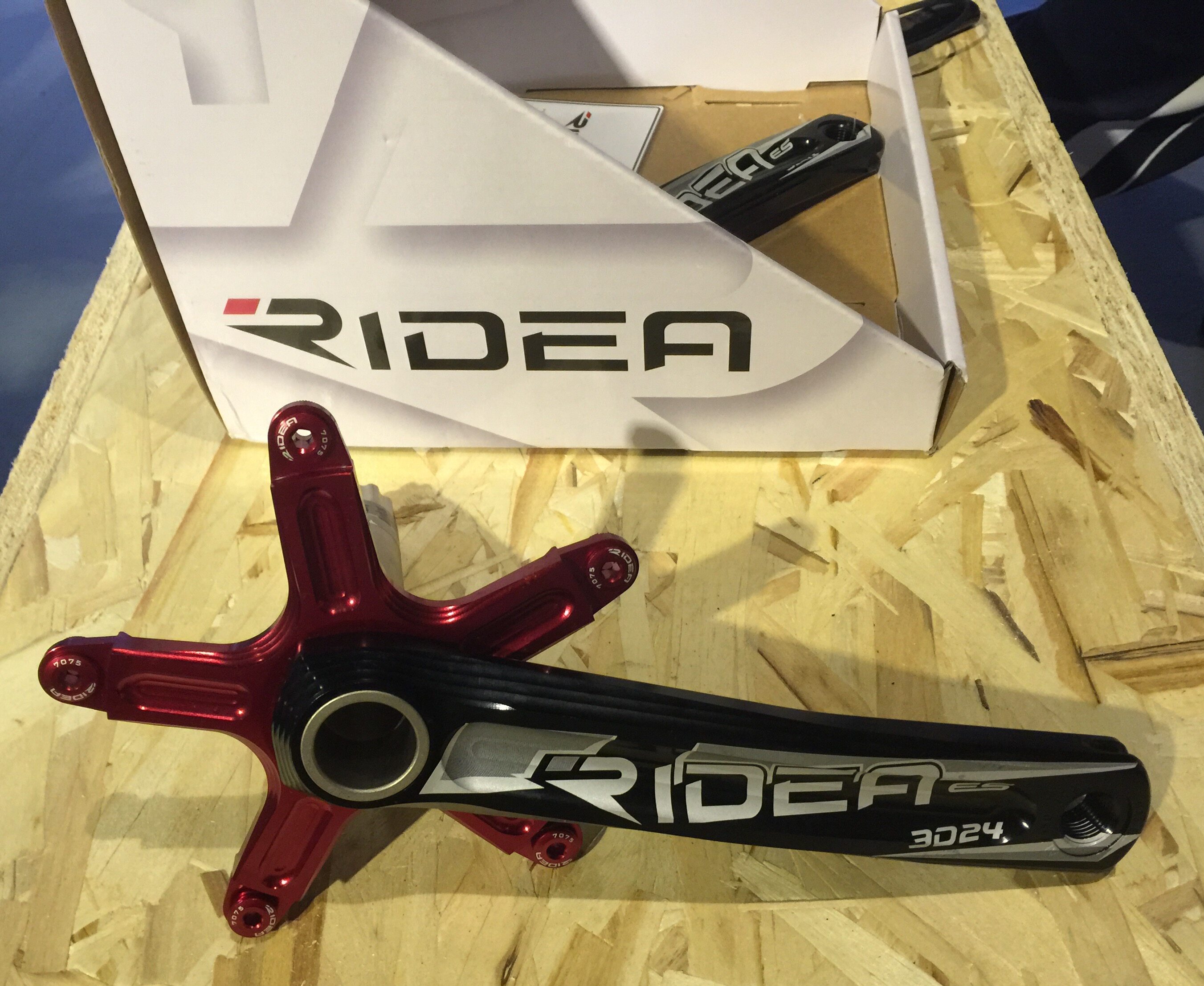 RIDEA CRANK ES 3D24 AL7150 T7X MTB170