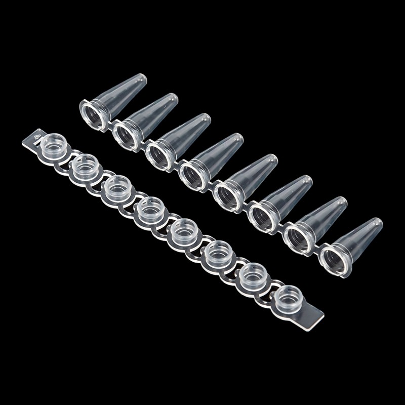 无敌了！实验室小白必看！PCR8连管0.2ml透明瓷白荧光定量8排96孔管塑料携带盒，拯救你的科研实验！🧪🧫-PCR-淘宝好物网