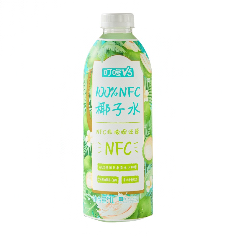 叮咚V5鲜榨100%NFC椰子水 1L/瓶